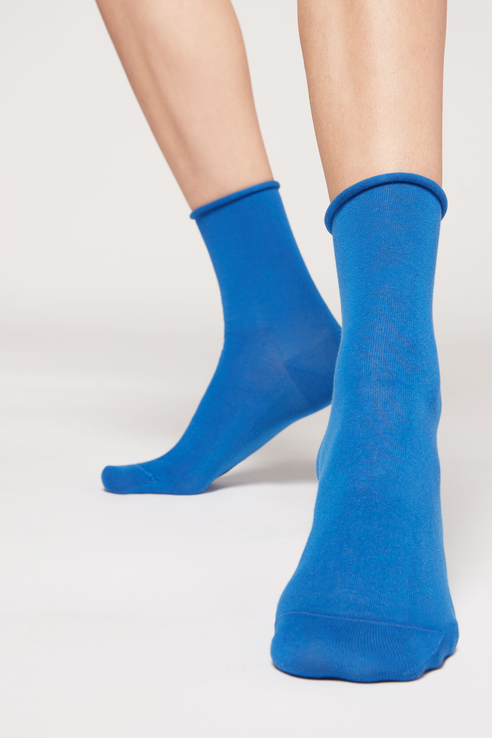 Meias Curtas em Algodão sem Elástico - DC0093 - Calzedonia