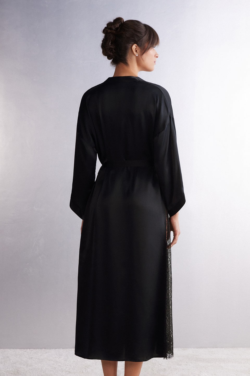 Robe Comprido Em Seda Living In Luxe - PVD2513 - Intimissimi
