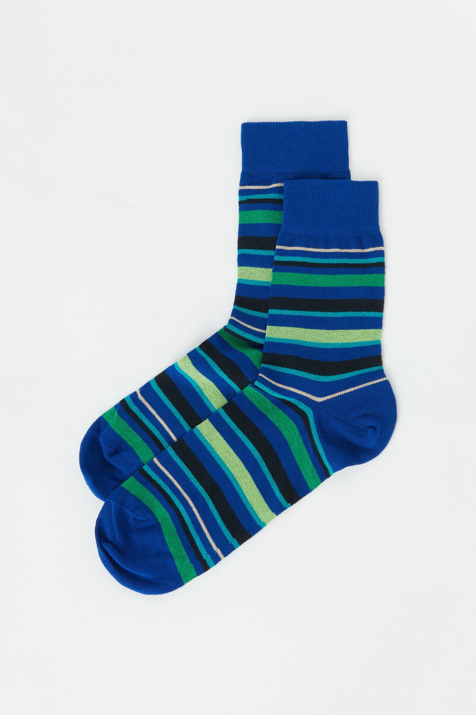 Meia Curta Listrada Masculina - UC0394 - Calzedonia